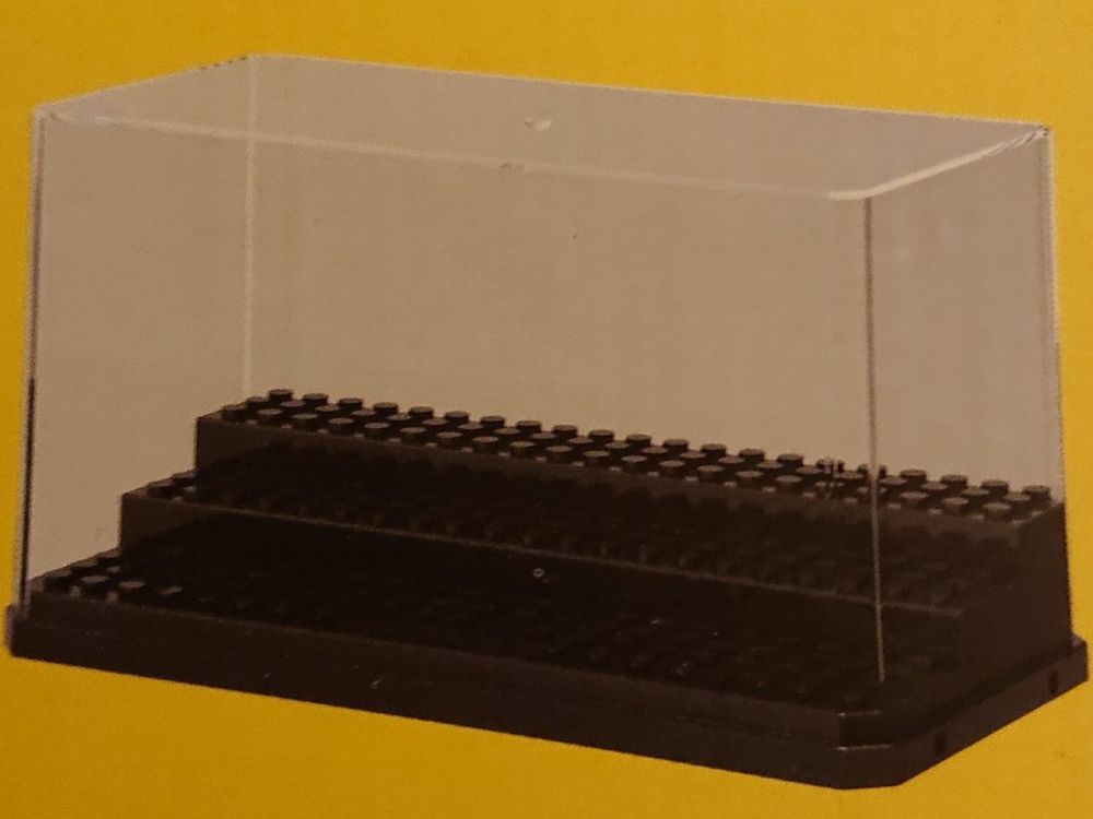 NEU - Model Display Case Showcase - 3 Stufen - Genoppt (Neu und ...