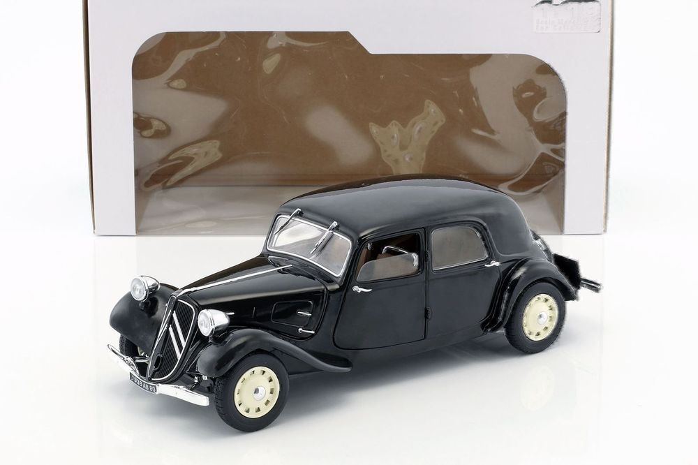 Citroën Traction Avant 11CV 1937 schwarz 1:18 von Solido (Neu und originalverpackt) in ...