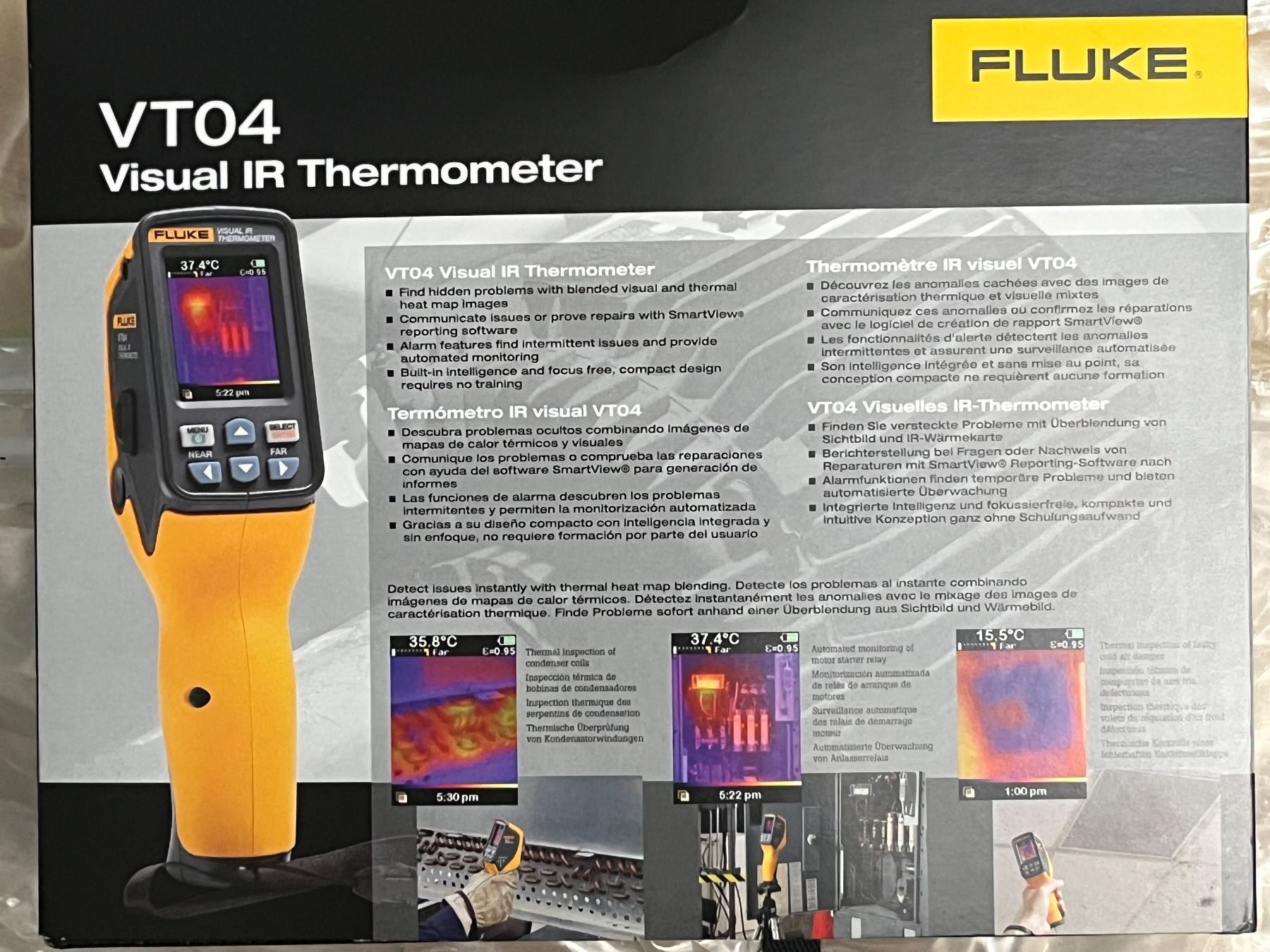 Neu Fluke VT04 Infrarot-Thermometer (Neu und originalverpackt) in Maur ...