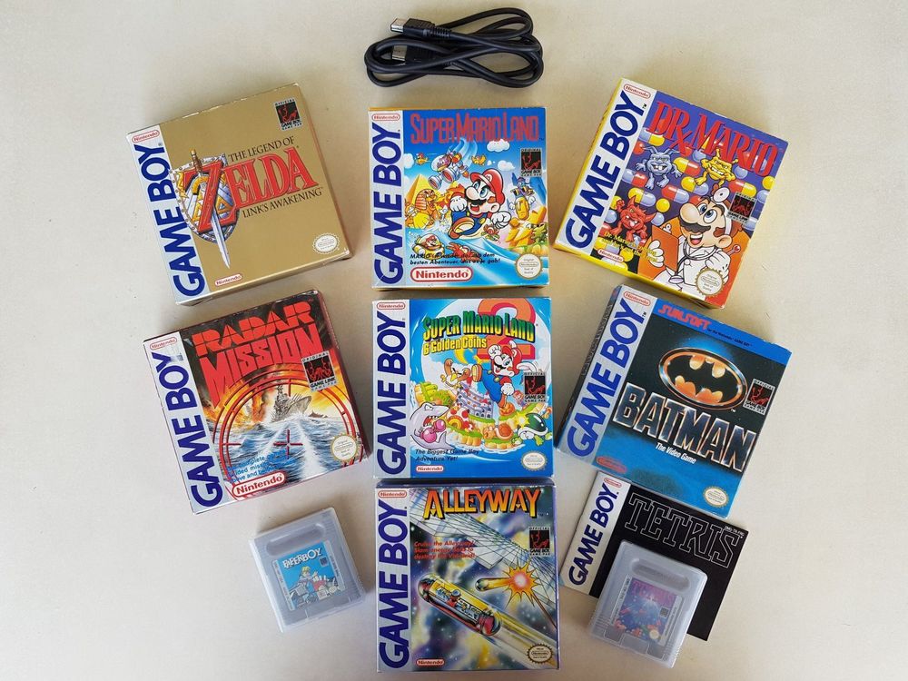 Game Boy - 9 verschiedene Spiele (Gebraucht) in Zürich für CHF 273 ...