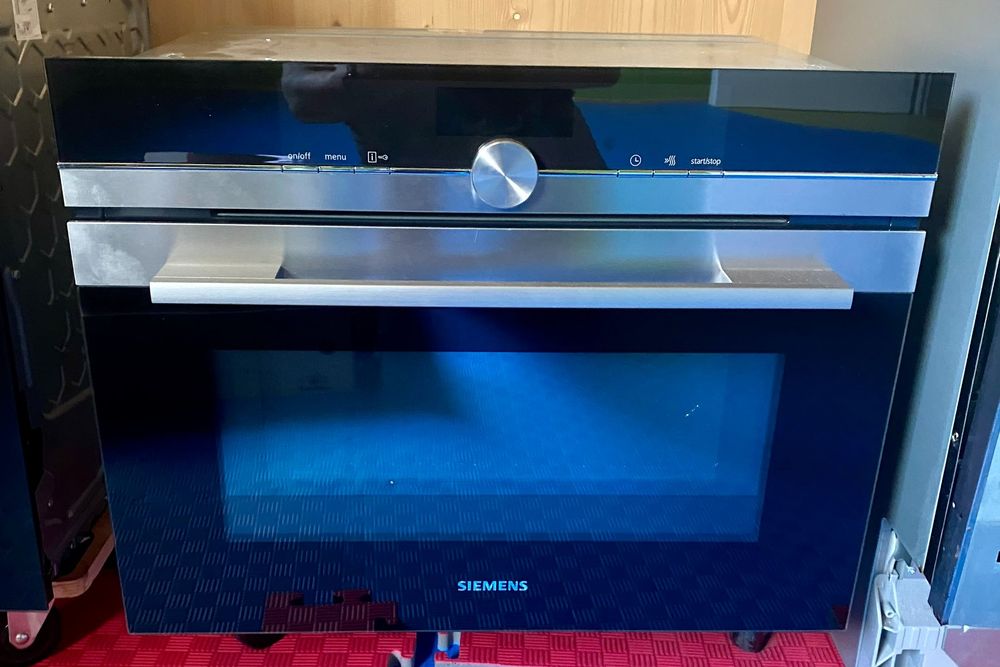 Siemens Backofen/Mikrowelle Kombigerät CM656GBS1/05, schwarz (Gebraucht ...