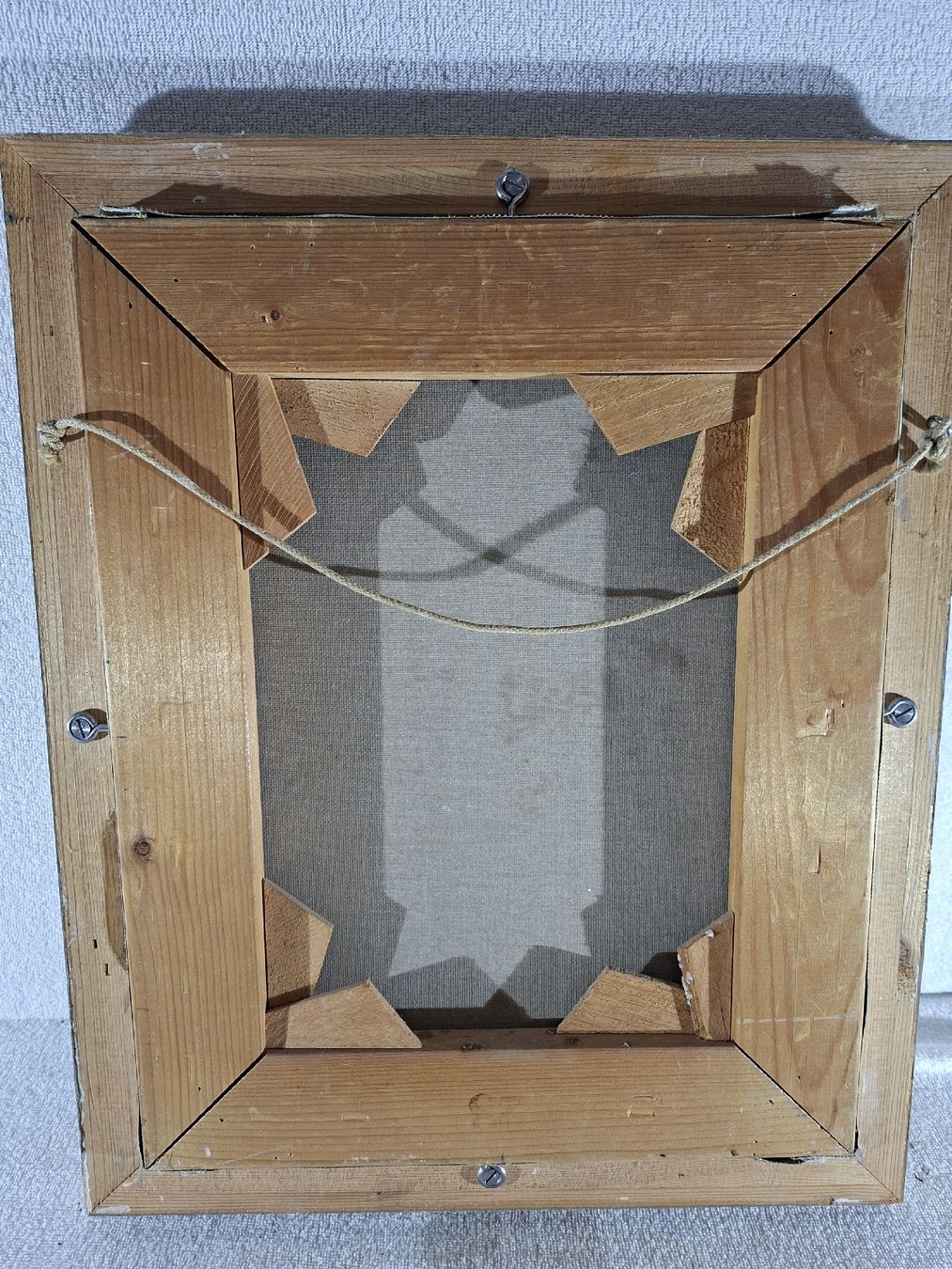 Öl auf Leinwand, signiert mit Hans Bachmann 1946 (Gebraucht) in ...