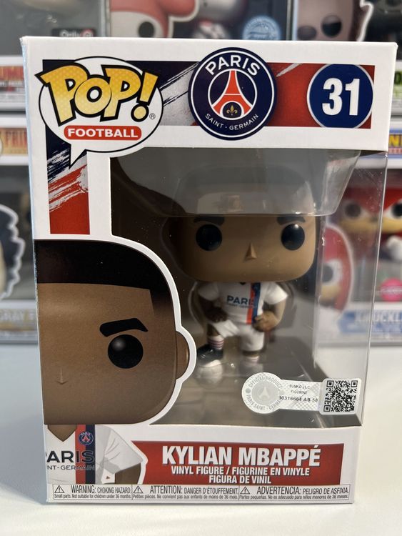 Funko POP! Paris Saint-Germain Kylian Mbappé (Third Kit) (Neu und ...
