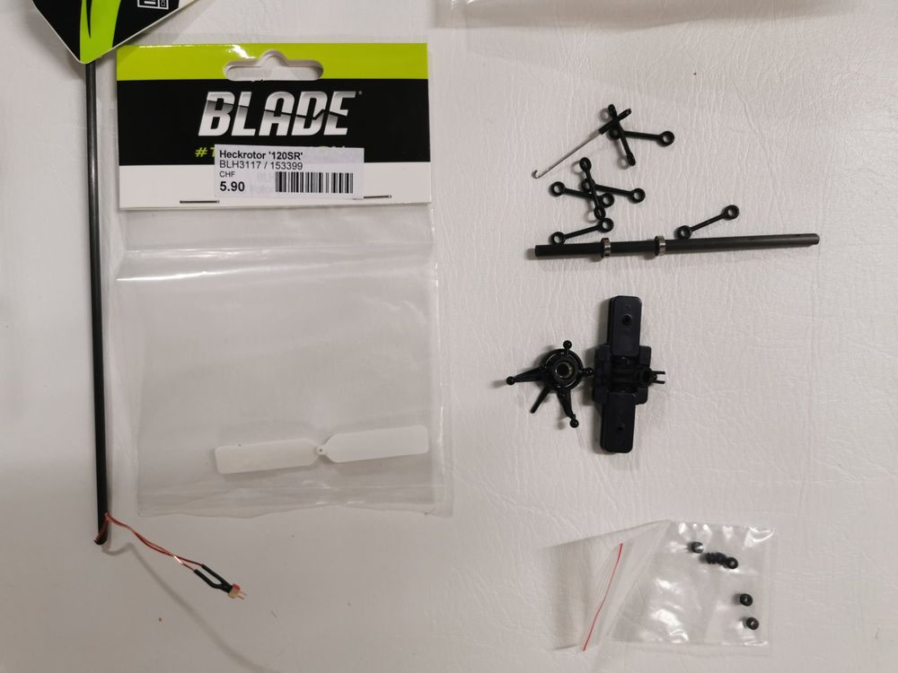 Blade 120 SR mit Sender und Akkus, fast neuwertig (Gebraucht) in Matten ...