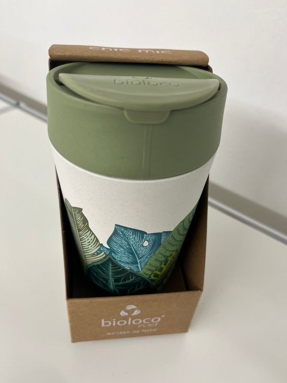 Bioloco plant deluxe cup Kaffeebecher 420 ml (Neu und originalverpackt ...