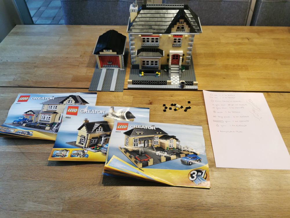Lego Creator 4954 Stadt Haus Stadtvilla (Gebraucht) in für CHF 150 ...