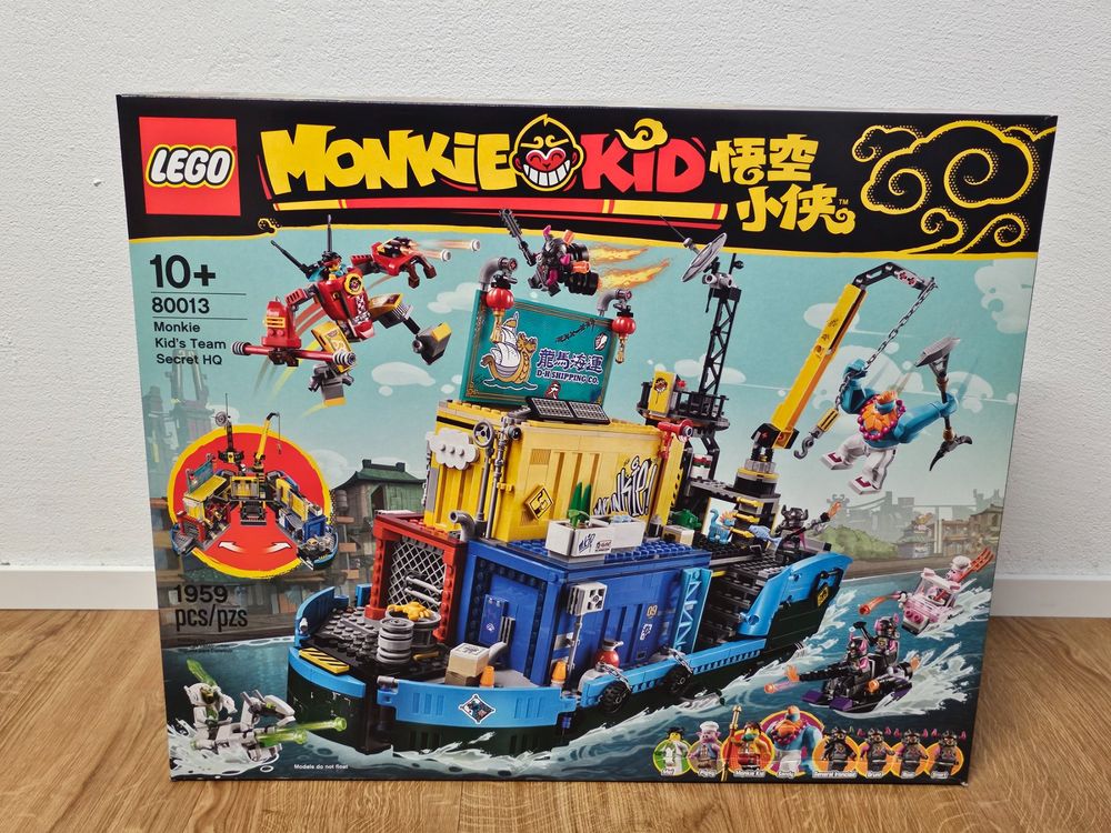 Lego Monkie Kid 80013 - Monkie Kids geheime Teambasis (OVP) (Nuovo e ...