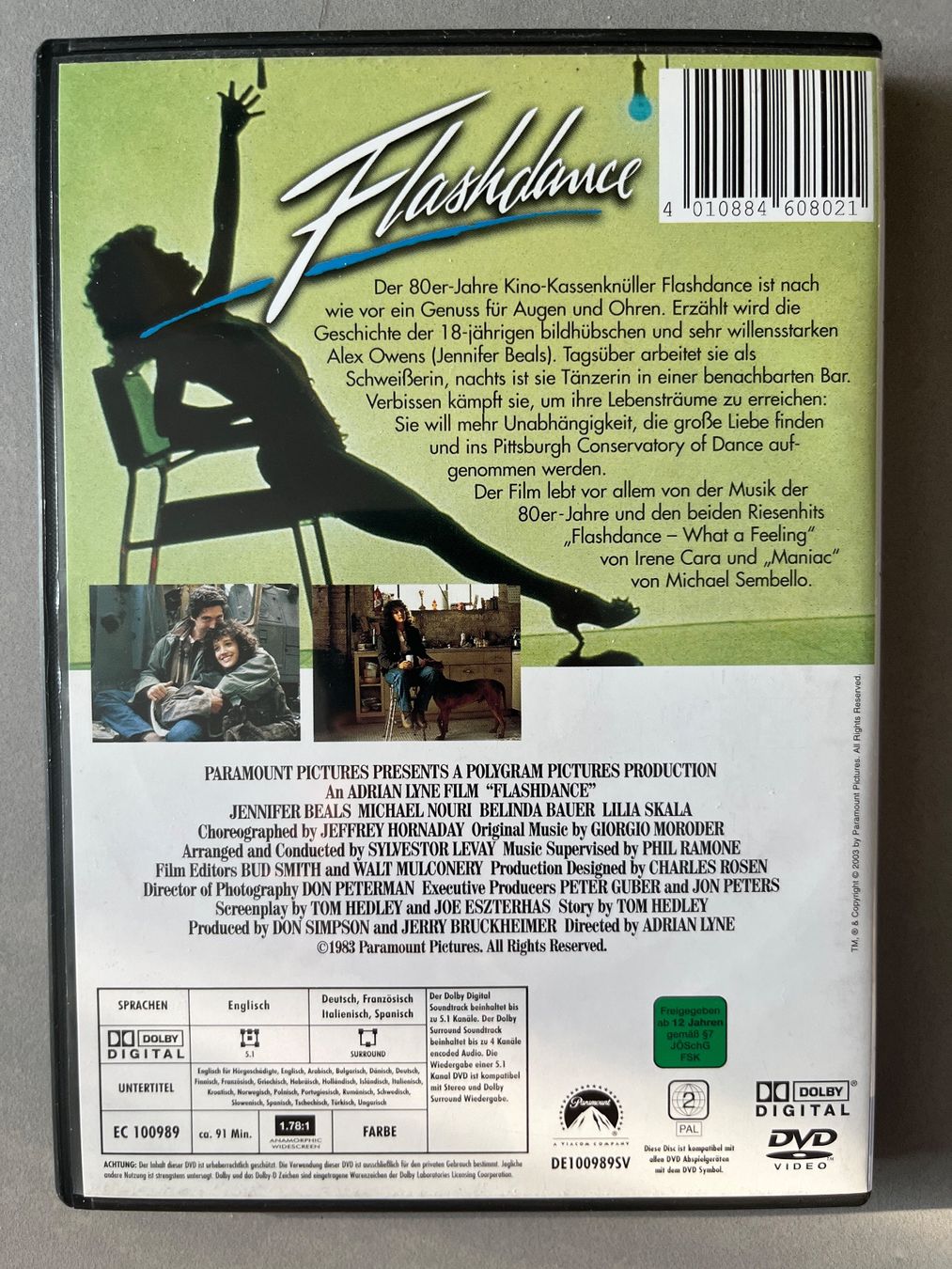 Flash Dance (1983) DVD 📀 (Neu (gemäss Beschreibung)) in Sierre für CHF 14.95 – mit Lieferung auf ...
