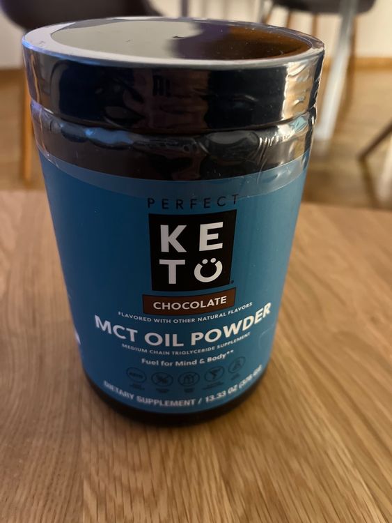 MCT OIL POWDER - CHOCOLATE von Perfect Keto | Kaufen auf Ricardo