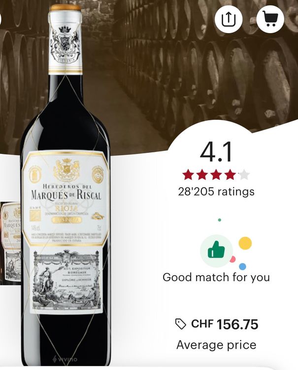 Marqués de Riscal Rioja Reserva 2015 Rot Wein Red Wine (Neu und ...