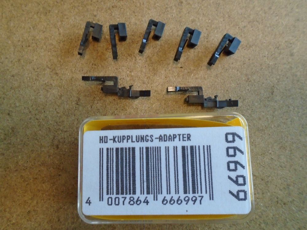 Set Trix Kupplungsadapter / NEM Schacht, 66699, H0, GS (Neu (gemäss ...