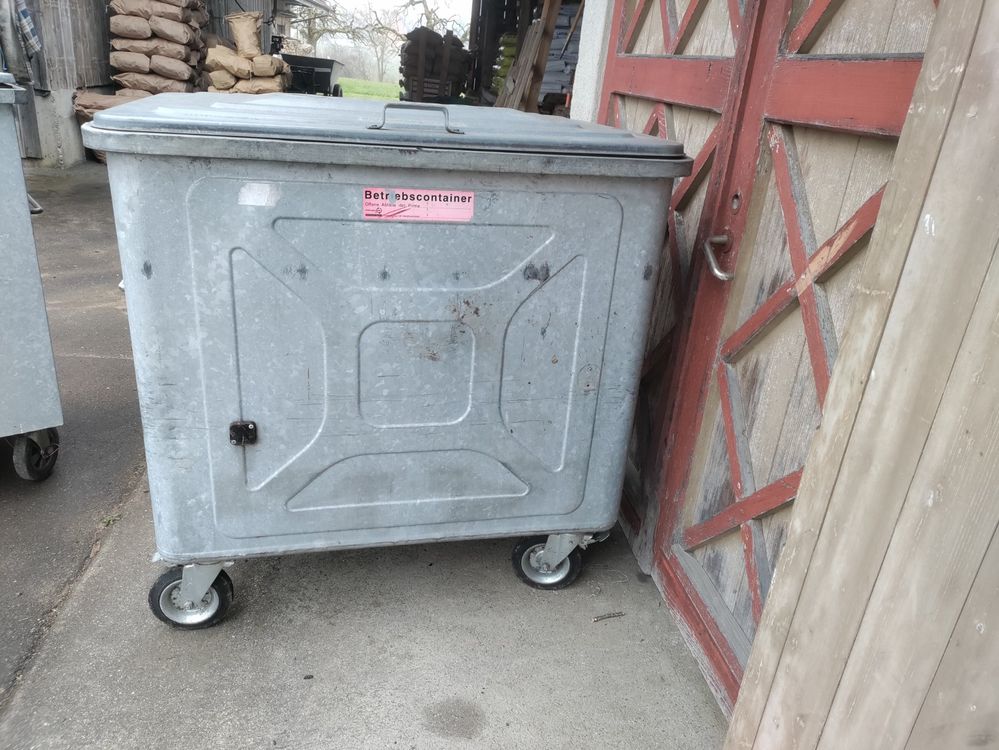 Abfallcontainer 800l | Kaufen auf Ricardo