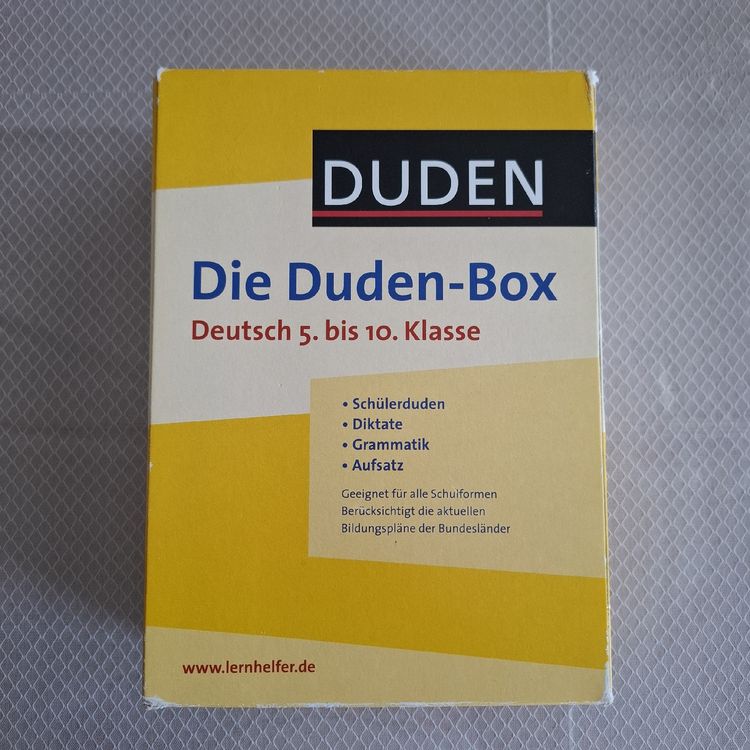 Duden Box Deutsch 5. bis 10. Klasse - Top Zustand! (Gebraucht) in ...