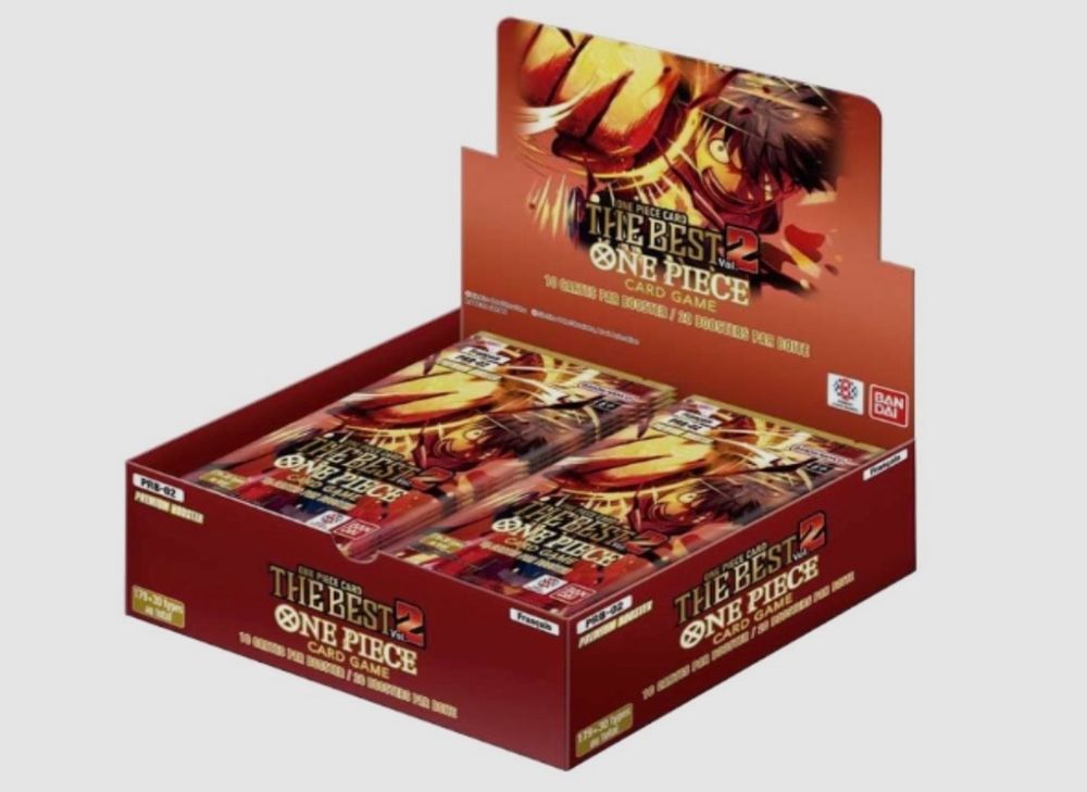 One Piece TCG PRB02 Premium Vol.2 English Booster Box Case (Neu und ...