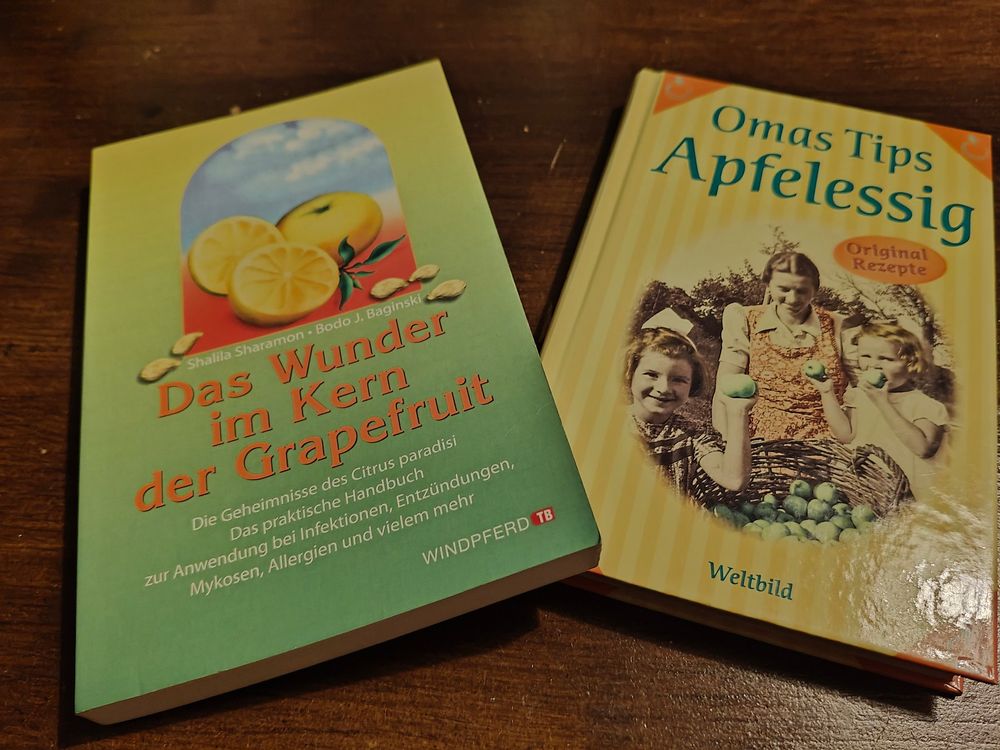 Omas Tips: Apfelessig + Das Wunder im Kern der Grapefruit (Gebraucht ...