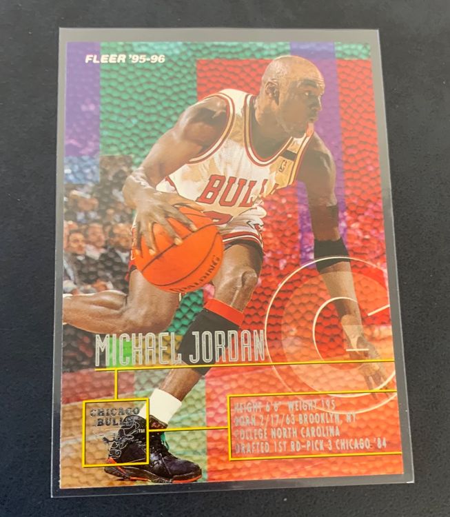 NBA Michael Jordan Fleer 95/96 Card | Kaufen auf Ricardo