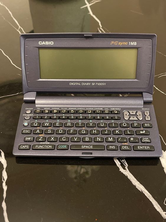 Casio Digital Diary SF-7100SY | Kaufen auf Ricardo