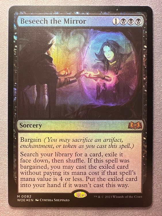 Beseech the Mirror FOIL 0082 Wilds of Eldraine | Kaufen auf Ricardo