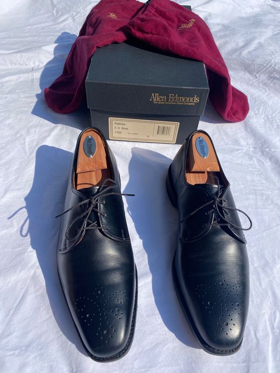 Allen Edmond Herrenhalbschuh schwarz Gr. 42 (Gebraucht) in Zürich für ...
