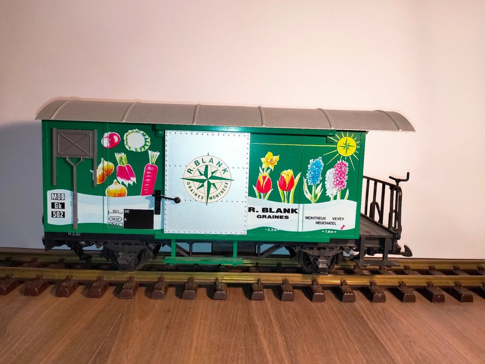 LGB Original MOB gk 502 Güterwagen grün (Gebraucht) in St.Gallen für ...