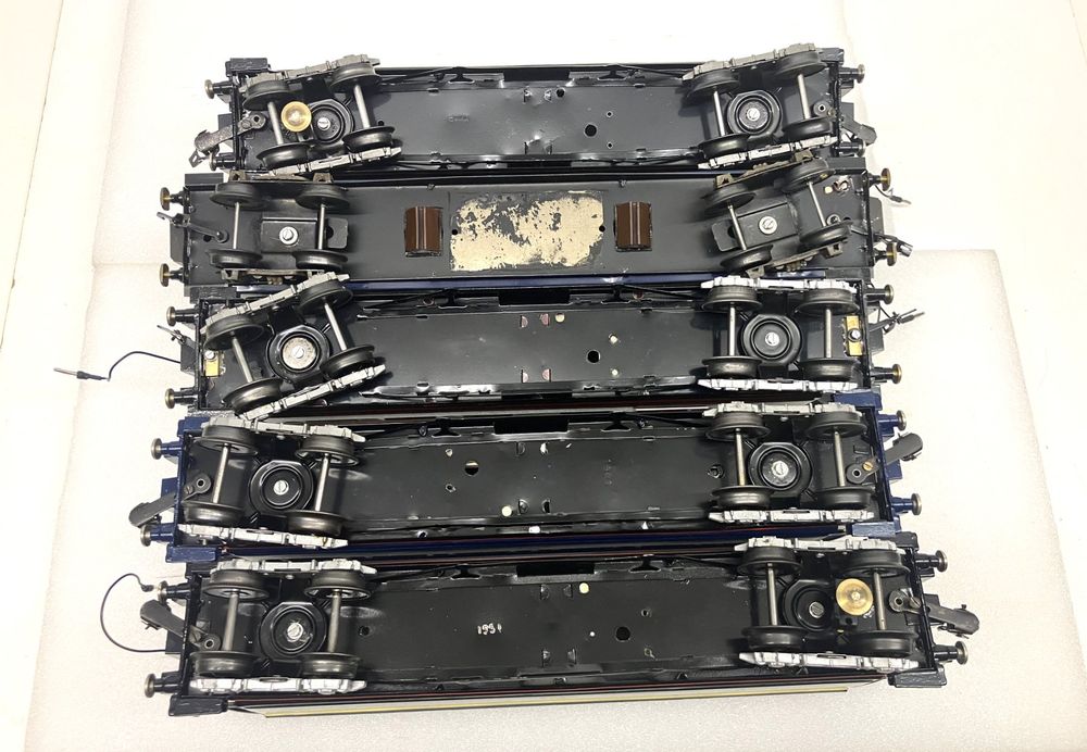 Spur 0 3L AC: Set 4x Orient-Express - 1x Rheingold - Metall (Gebraucht ...