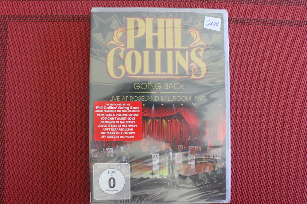 Phil Collins-Going Back Music DVD Sealed Neu (2120) (Neu und ...