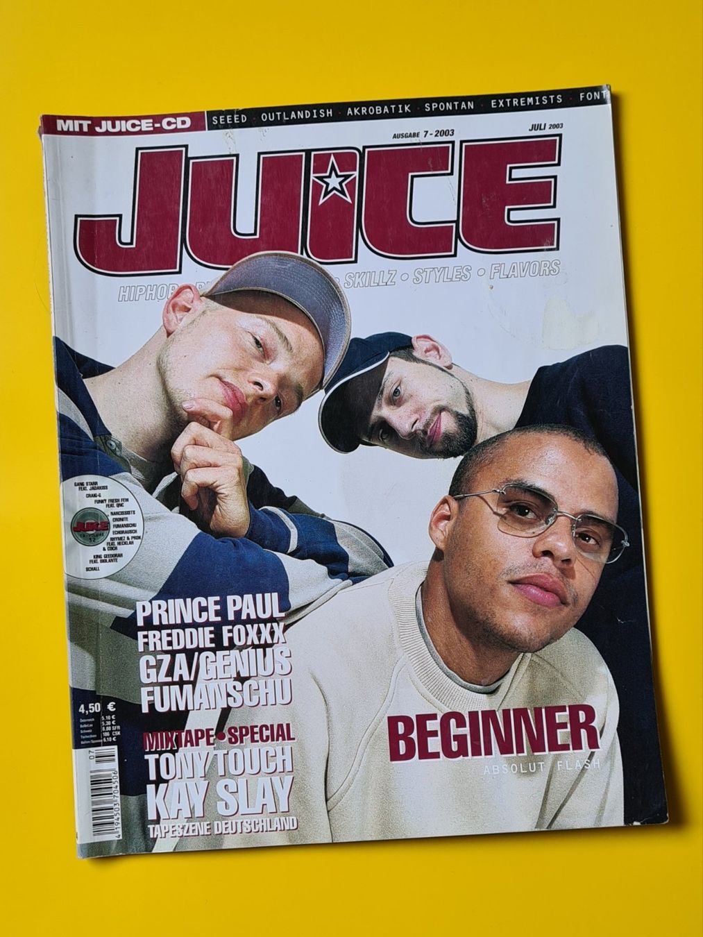 🔥JUICE | 7/2003 | HipHop Magazin | BEGINNER, PRINCE PAUL (Gebraucht) in Dietikon für CHF 3.5 ...