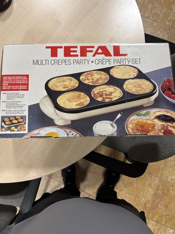 Tefal Multi Crepes Party, Crepe Party-Set, Neuwertig! (54) (Neu und ...