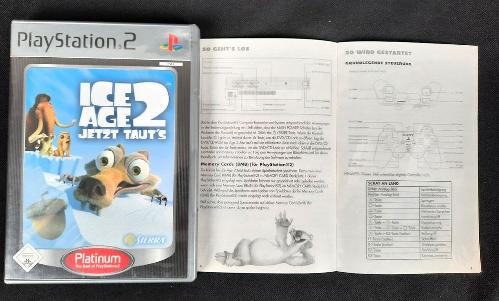 PLAYSTATION 2 Platinum Ice Age 2 Jetzt Taut´s (Gebraucht) in Beinwil am ...
