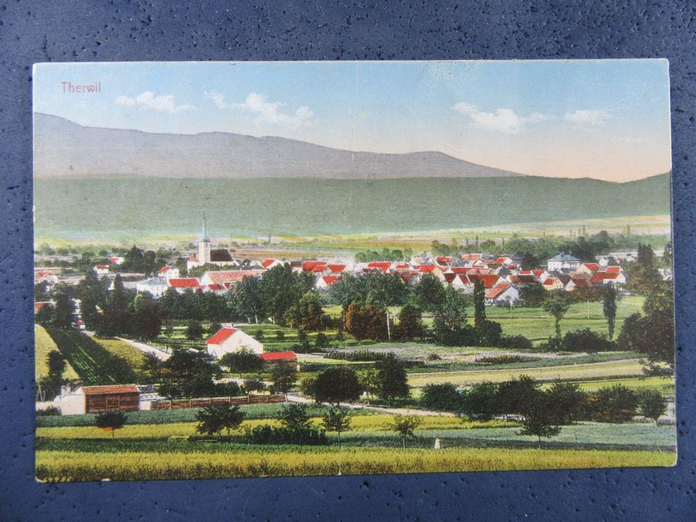 THERWIL BL GENERALANSICHT 1916 FALTZ BESTOSSEN (Gebraucht) in Ettingen ...