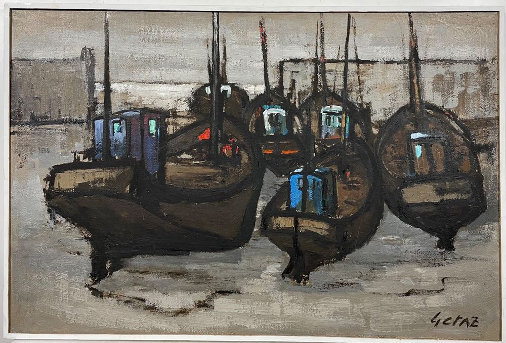Jean Louis Getaz (1931-2002) grosses Gemälde (Gebraucht) in für CHF 150 ...