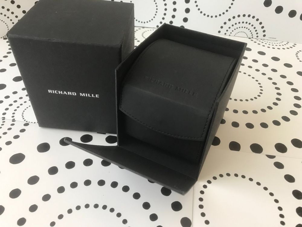 RICHARD MILLE ORIGINAL - ETUI WATCH BOX CASE - NEW !!! (Neu (gemäss ...