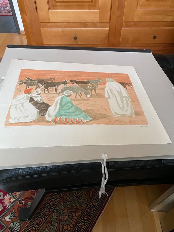 Lithographie von Anny Vonzun (Gebraucht) in Münchwilen TG für CHF 30 – mit Lieferung auf Ricardo ...