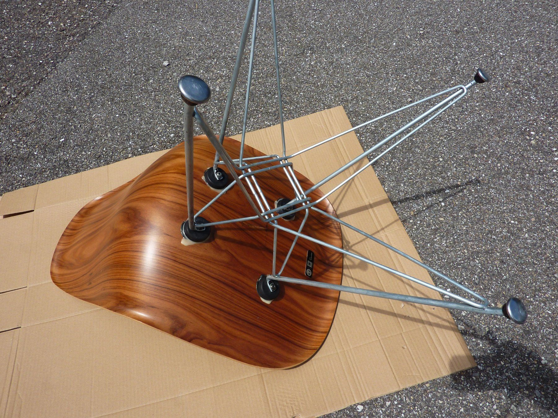 Eames DSR Molded Plywood Stuhl Sperrholzschale Miller Vitra (D'occasion ...