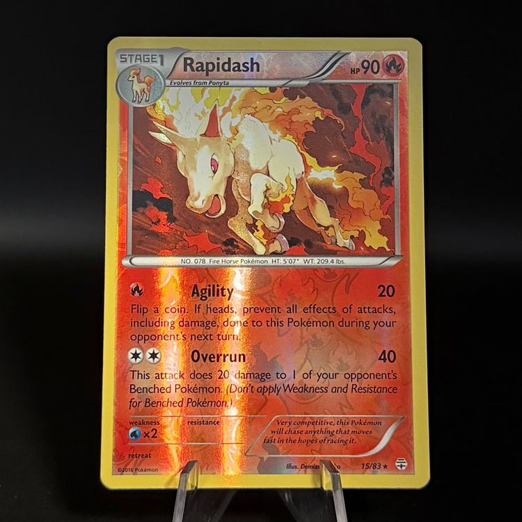 Rapidash Reverse Holo 15/83 Pokemon Generations | Kaufen auf Ricardo