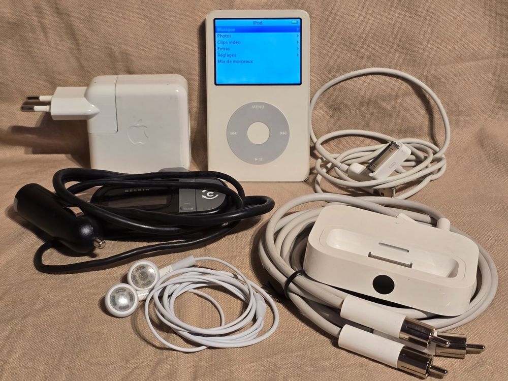 iPod Classic A1136 80Gb + accessoires | Acheter sur Ricardo