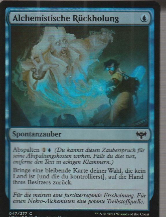TCG Magic The Gathering MTG De VOW 047 FOIL Alchemistische R (Neu (gemäss Beschreibung)) in ...