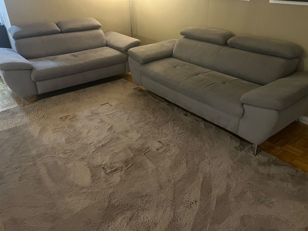 2er + 3er Sofa Garnitur (Gebraucht) in Rümlang für CHF 50 – nur Abholung auf Ricardo kaufen