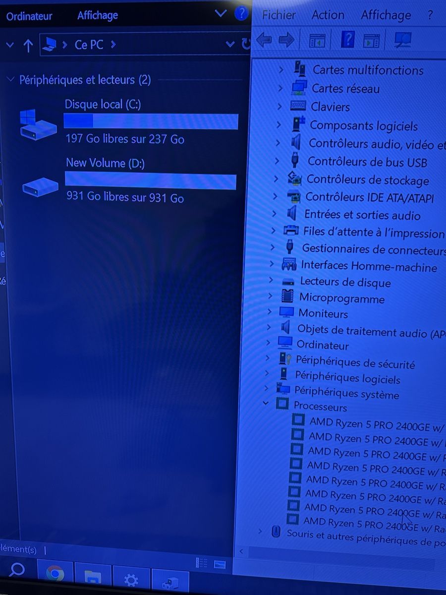 HP EliteDesk Mini PC: Ryzen 5 Pro, 8GB RAM, Windows 10💻 (D'occasion) à ...