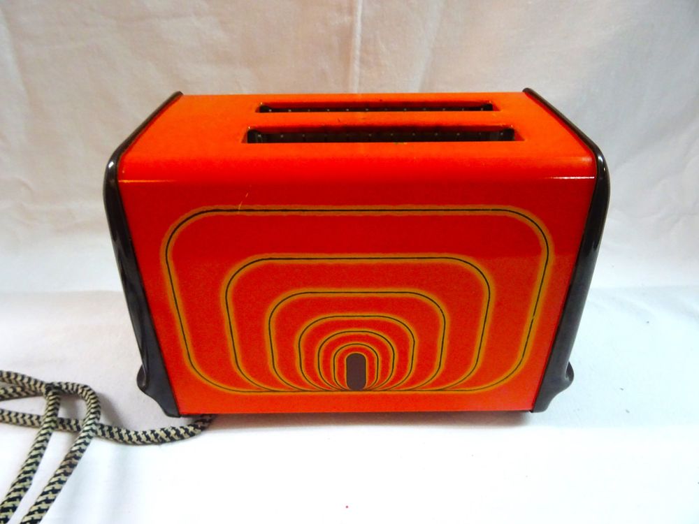 Retro Toaster Rotel 70er Jahre Design Kult Orange | Kaufen auf Ricardo