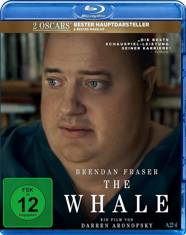 The Whale (2022) Darren Aronofsky/Brendan Fraser/A24/Blu-ray | Kaufen ...