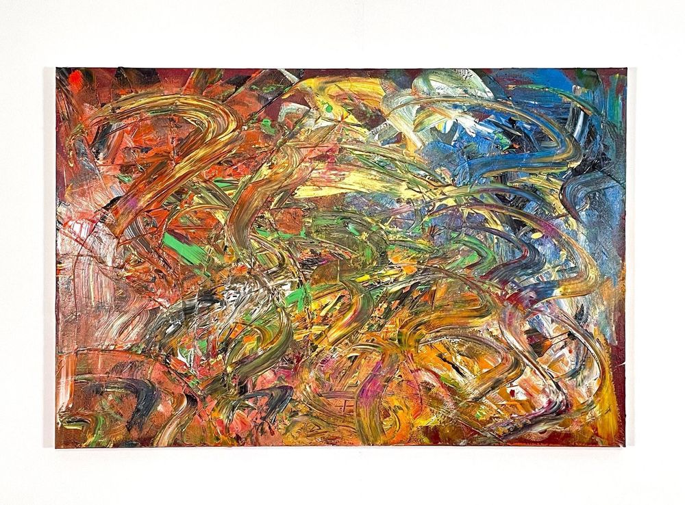Gemälde Acrylbild abstrakt 120 x 80 cm (Neu und originalverpackt) in Aarburg für CHF 249 – mit ...