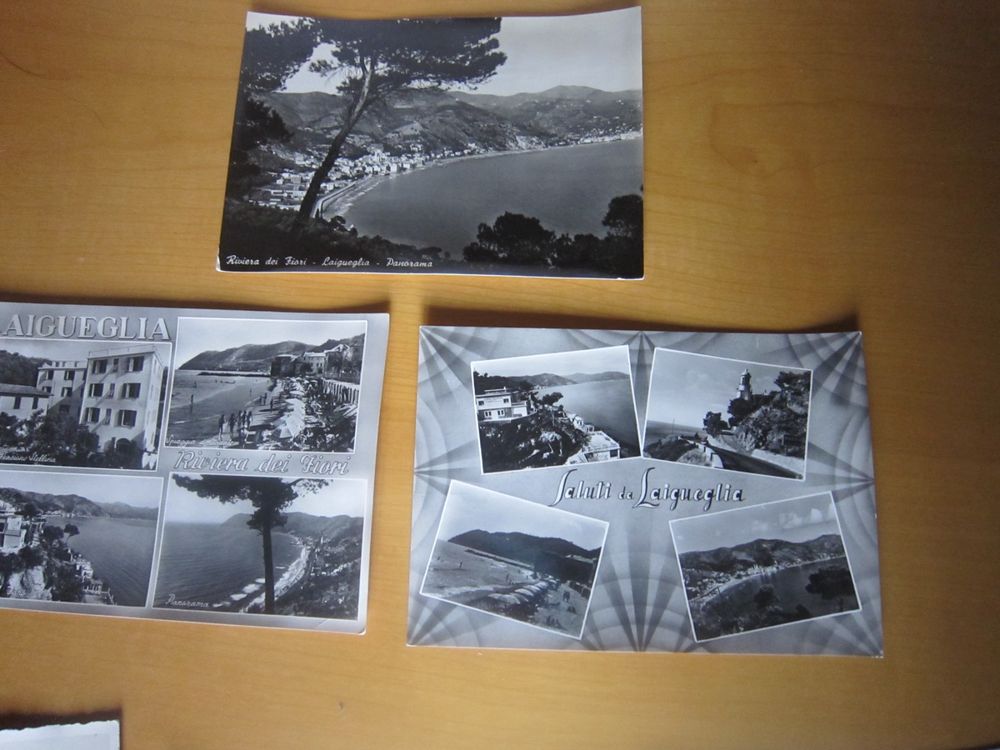 Schöne Postkarte Liguria LAIGUEGLIA e Sta Marherita Ligure (Gebraucht ...