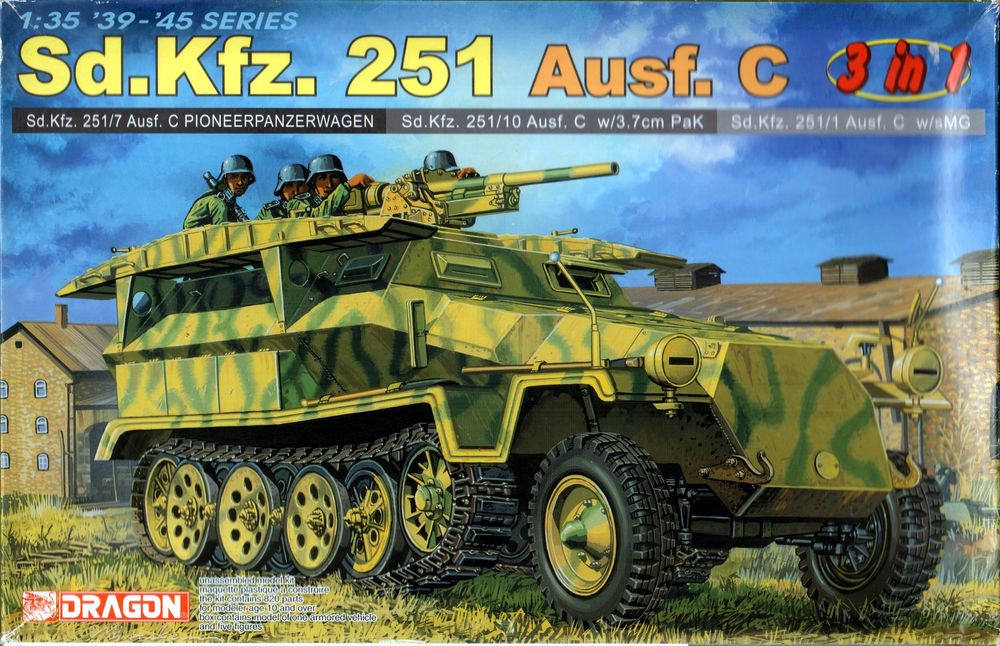 1/35 Sd.Kfz.251 Ausf.C Dragon 6224 (Neu und originalverpackt) in Sion ...
