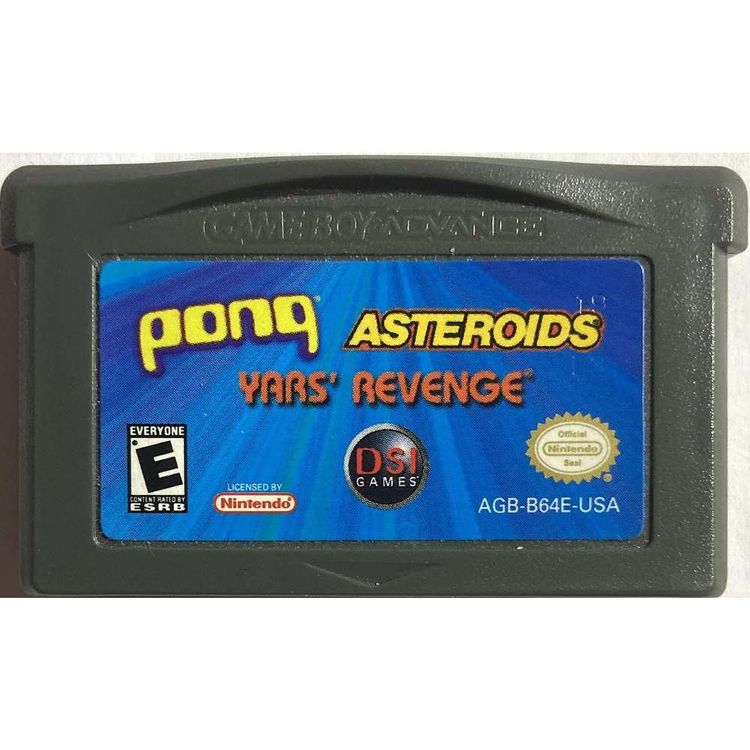Pong & Asteroids & Yars Revenge - Game Boy Advance (Gebraucht) in ...