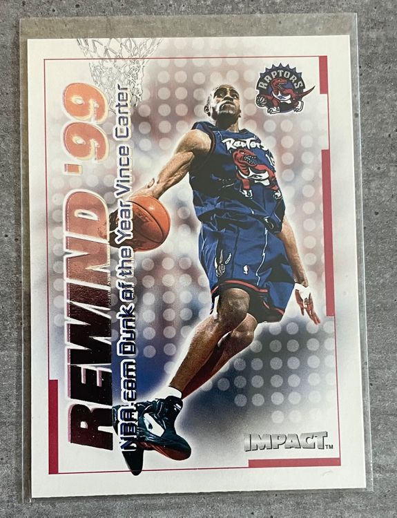 NBA Vine Carter Rewind 99 Card | Kaufen auf Ricardo