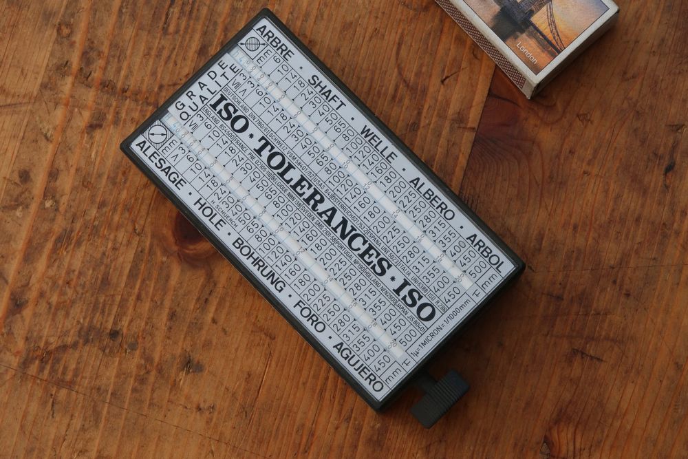 Tolerator, Iso Toleranzschlüssel | Kaufen auf Ricardo