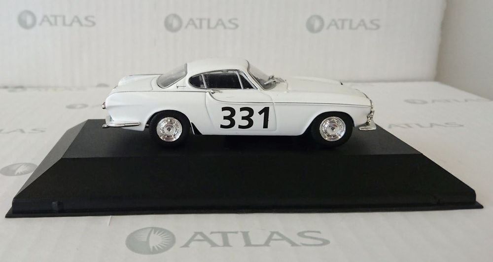 Volvo P1800 weiss #331 Rallye Monte Carlo 1962 R. Backlund / (Neu und ...