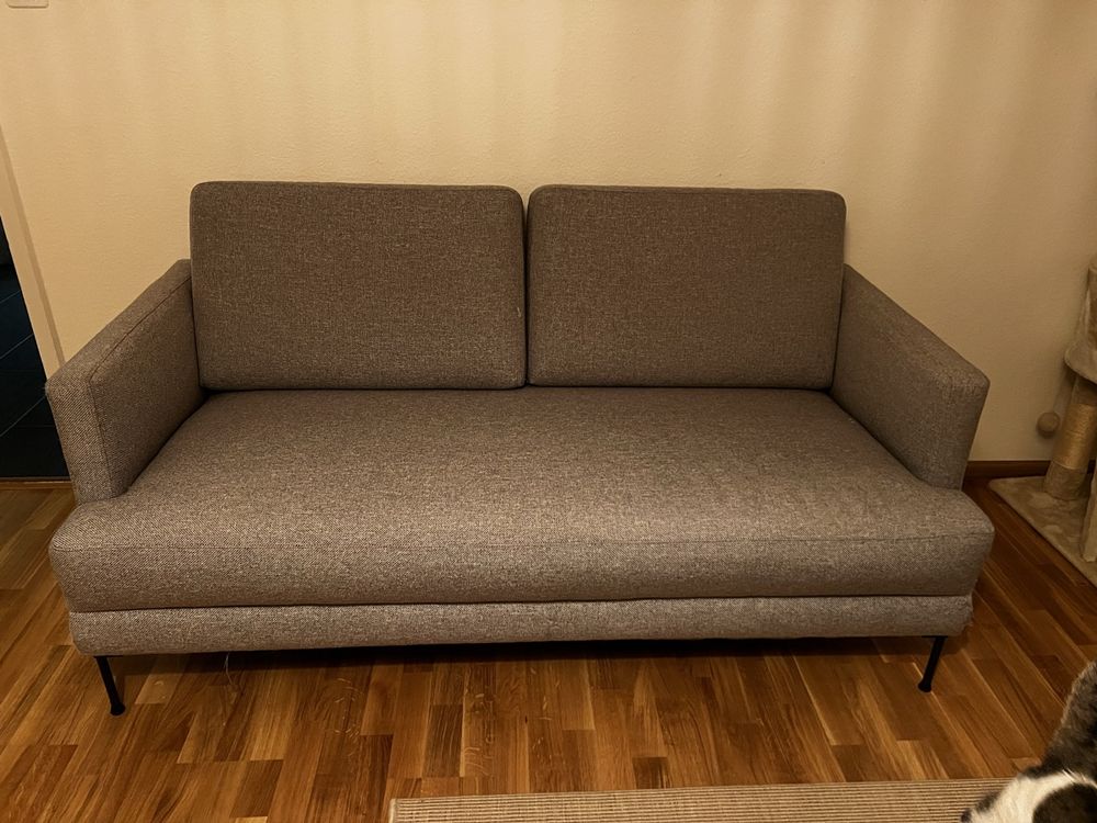 Wunderbar Sofa Grau Stoff Ebenbild