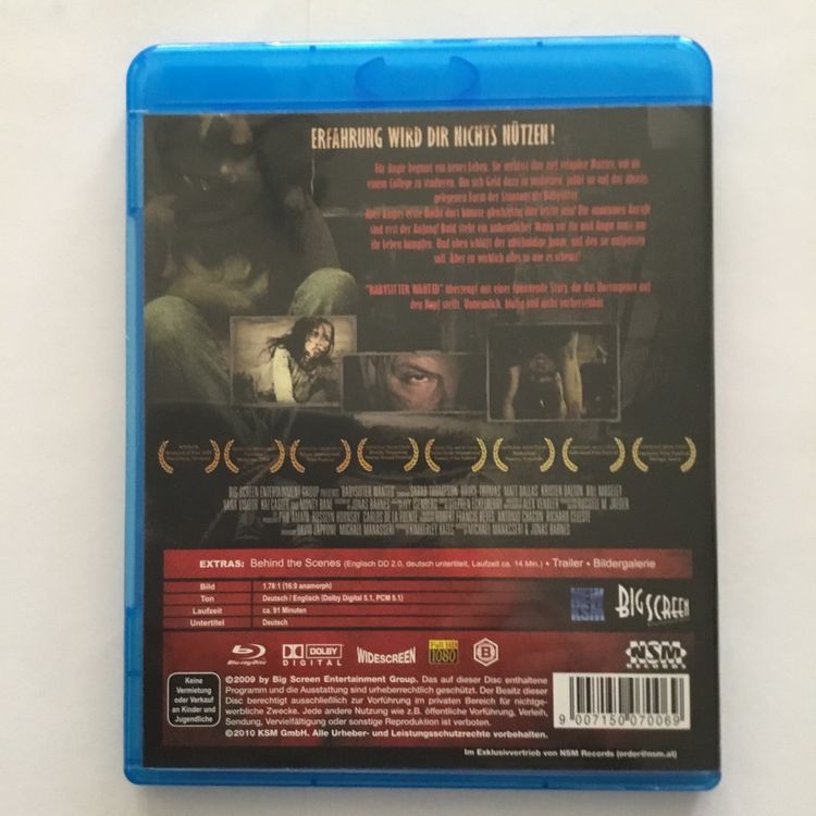 📀 Babysitter Wanded Blu Ray Rarität📀 (Neu (gemäss Beschreibung)) in Blauen für CHF 24.9 – mit ...